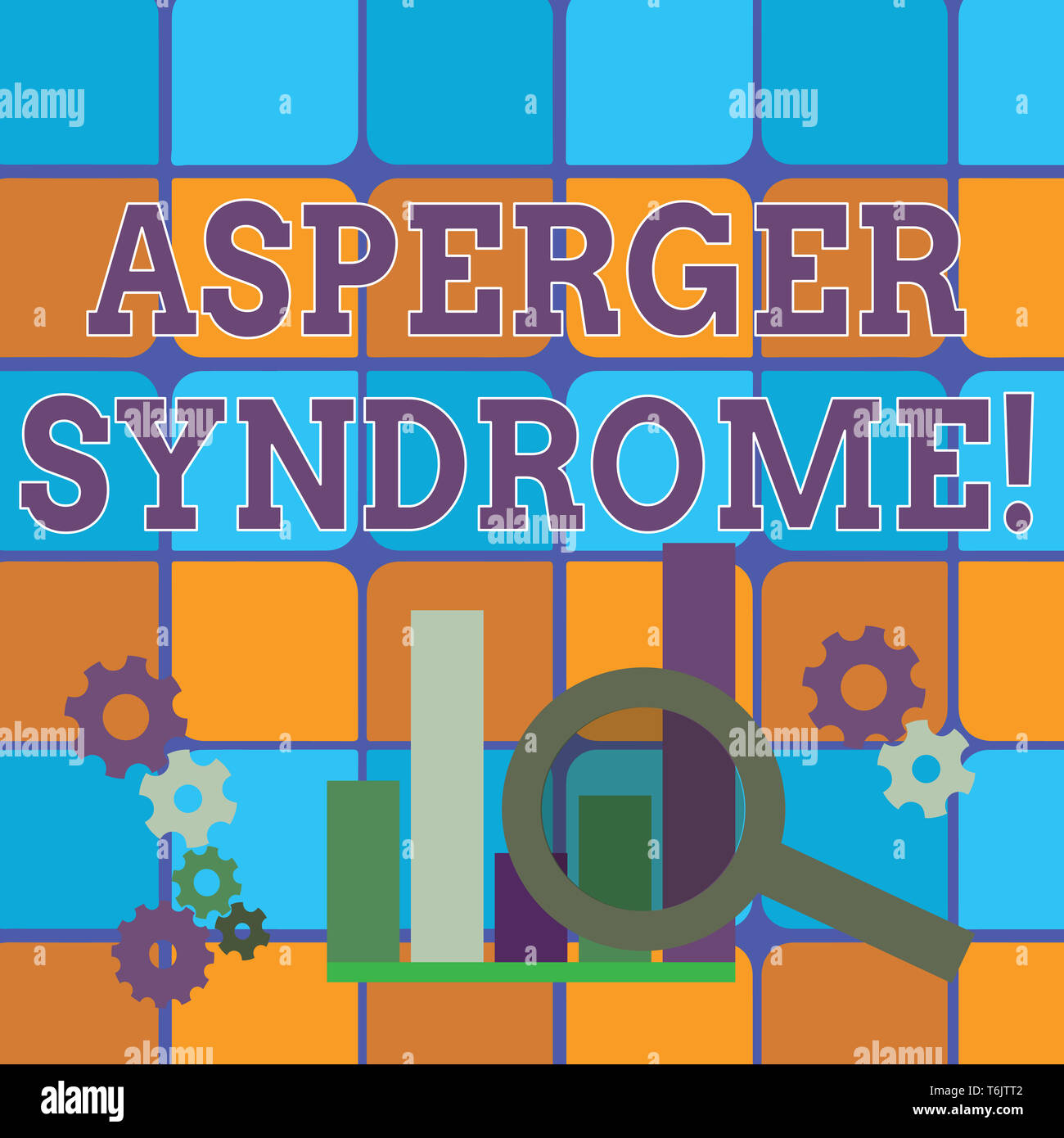 Conceptual hand writing showing Asperger Syndrome. Concept meaning ...