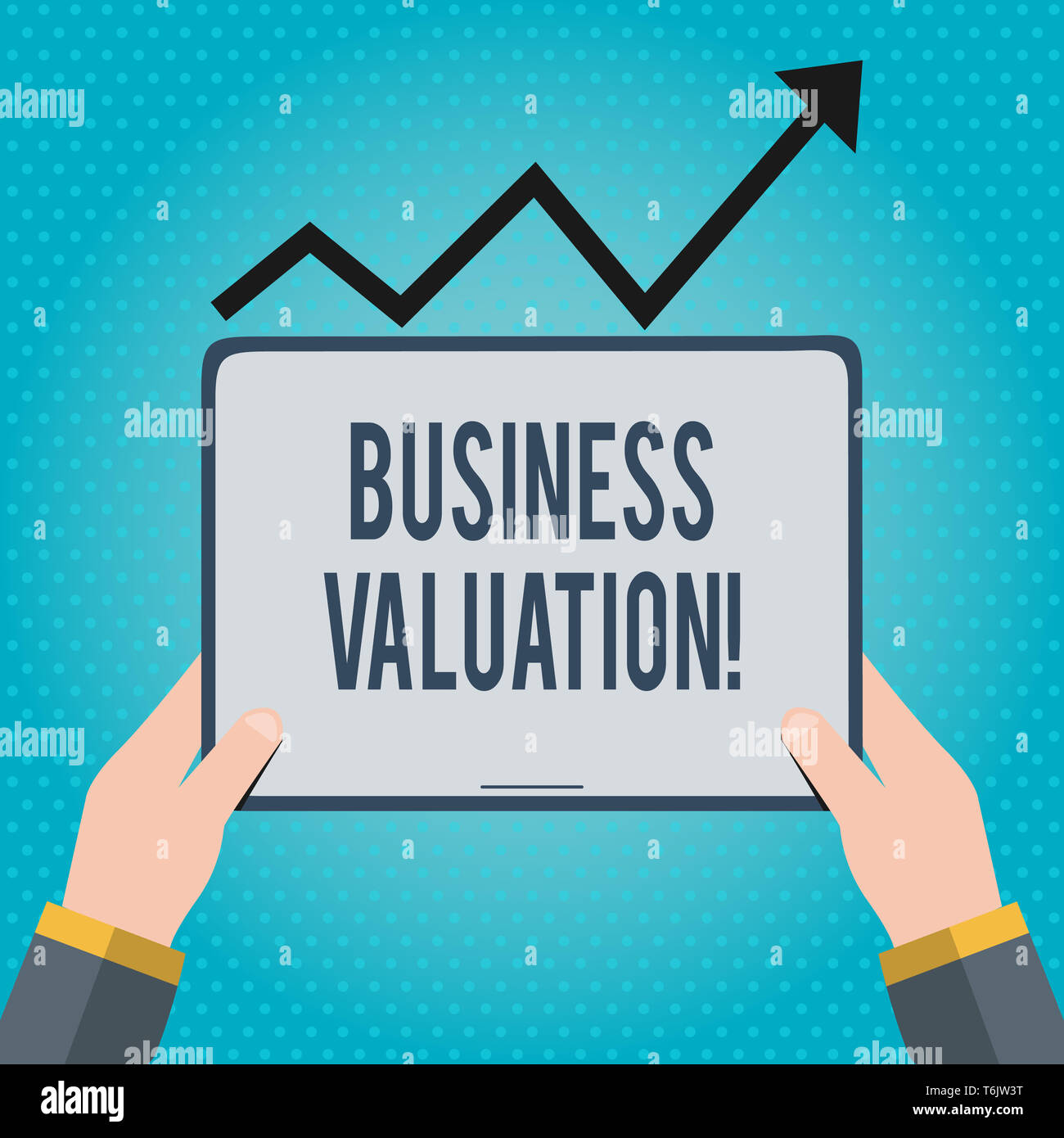 Text sign showing Business Valuation. Business photo showcasing ...