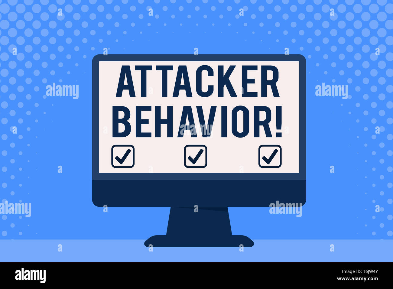 Conceptual hand writing showing Attacker Behavior. Concept meaning ...