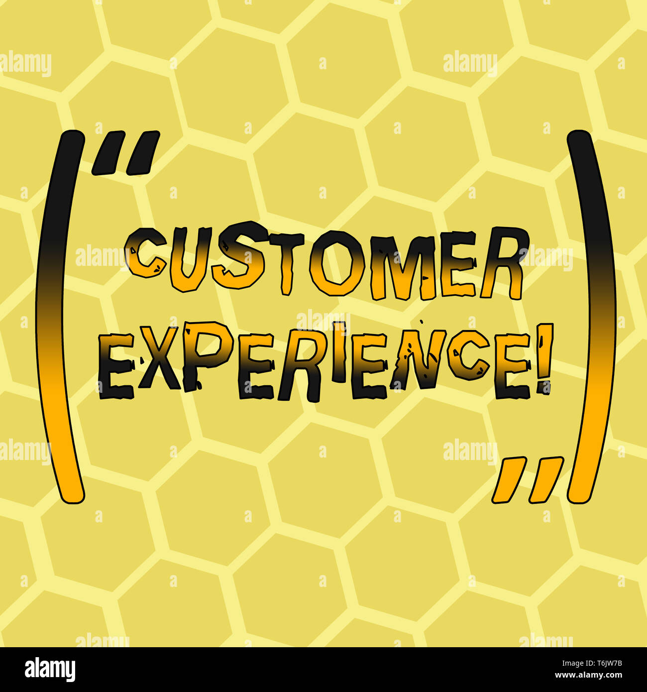Text sign showing Customer Experience. Business photo showcasing ...