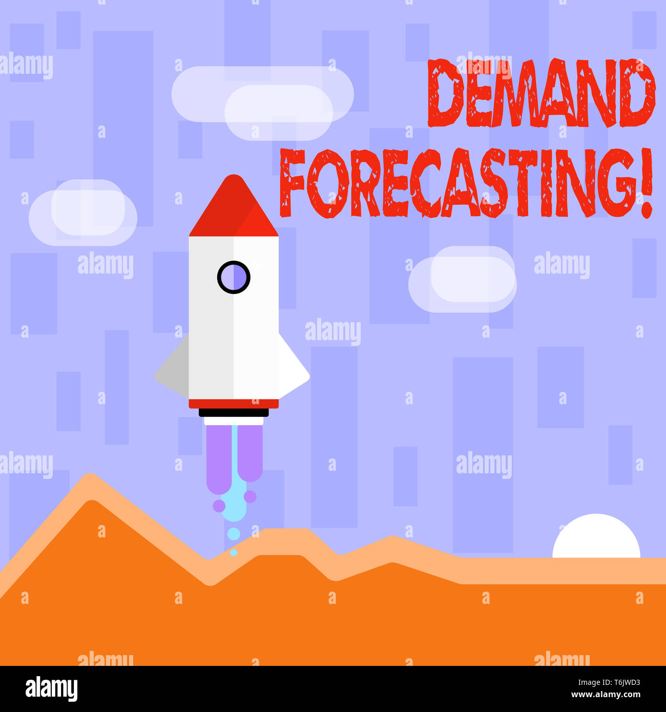 Writing note showing Deanalysisd Forecasting. Business concept for ...