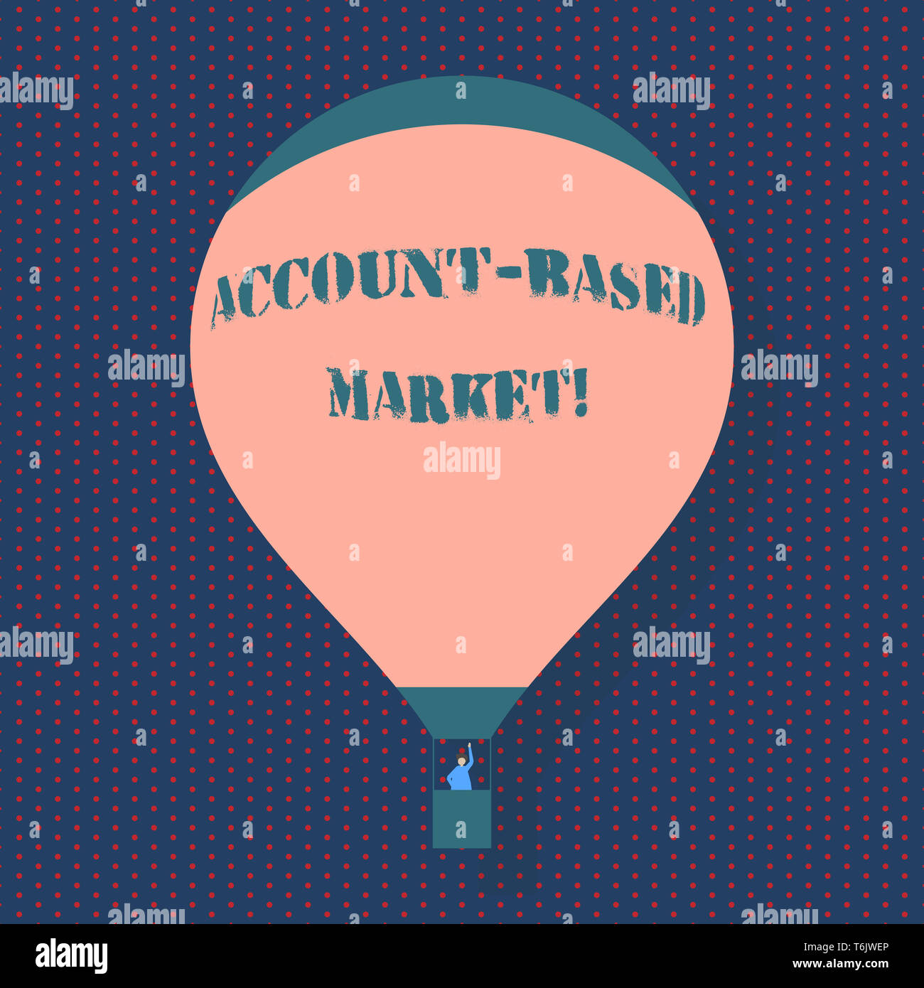 Handwriting text writing Account Based Market. Conceptual photo ...