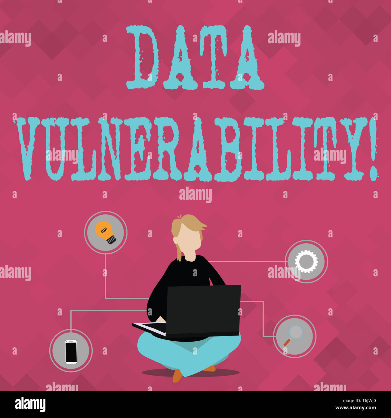Writing Note Showing Data Vulnerability Business Concept For Weakness Of A Data Which Can Be 2472