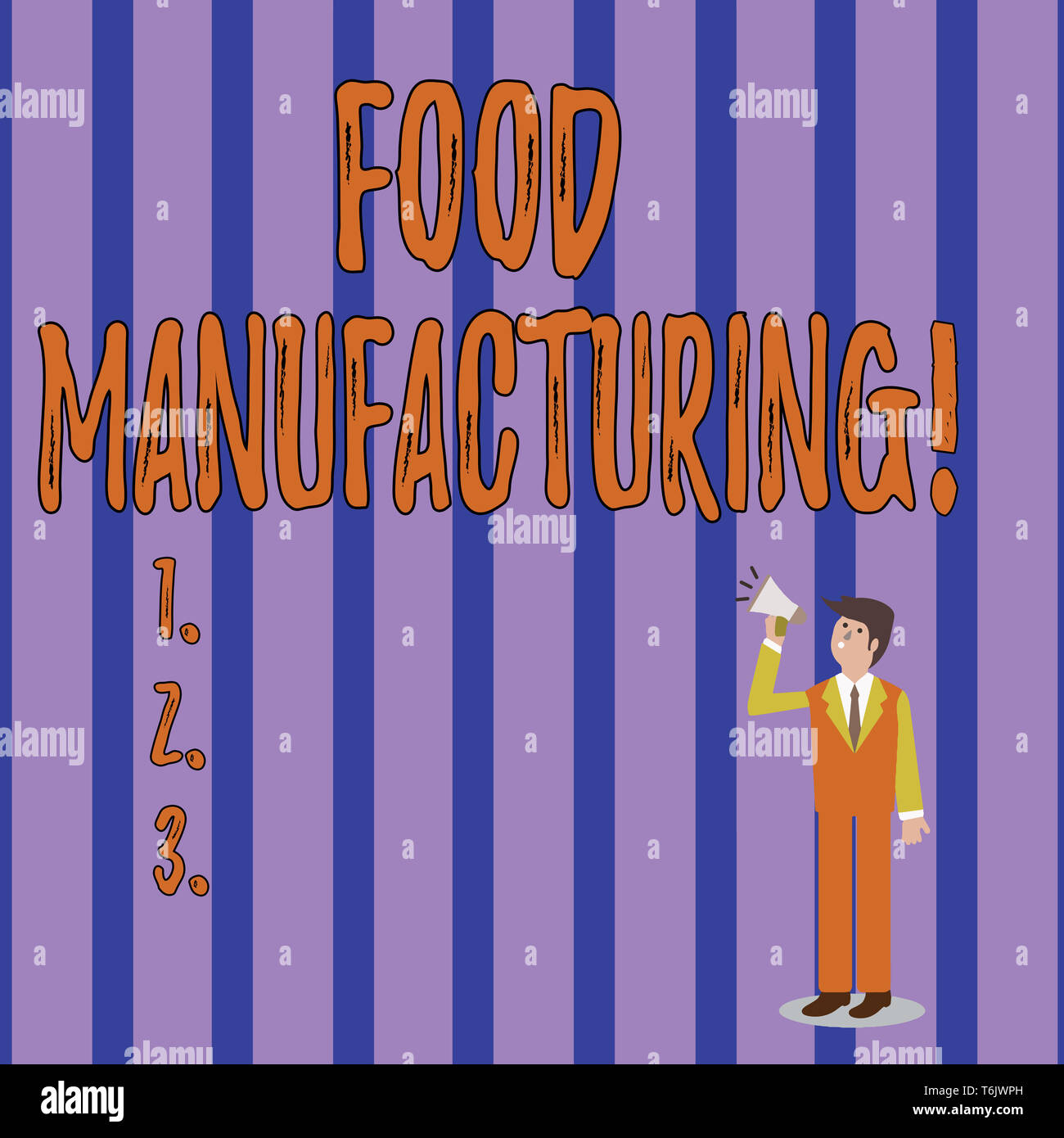 Writing note showing Food Manufacturing. Business concept for ...