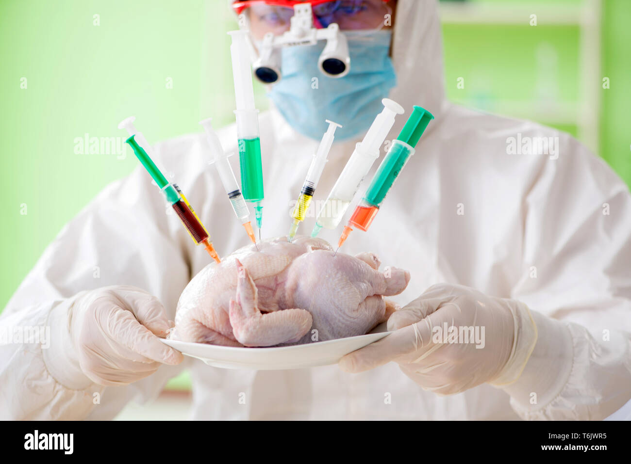 Chicken injection hi-res stock photography and images - Alamy