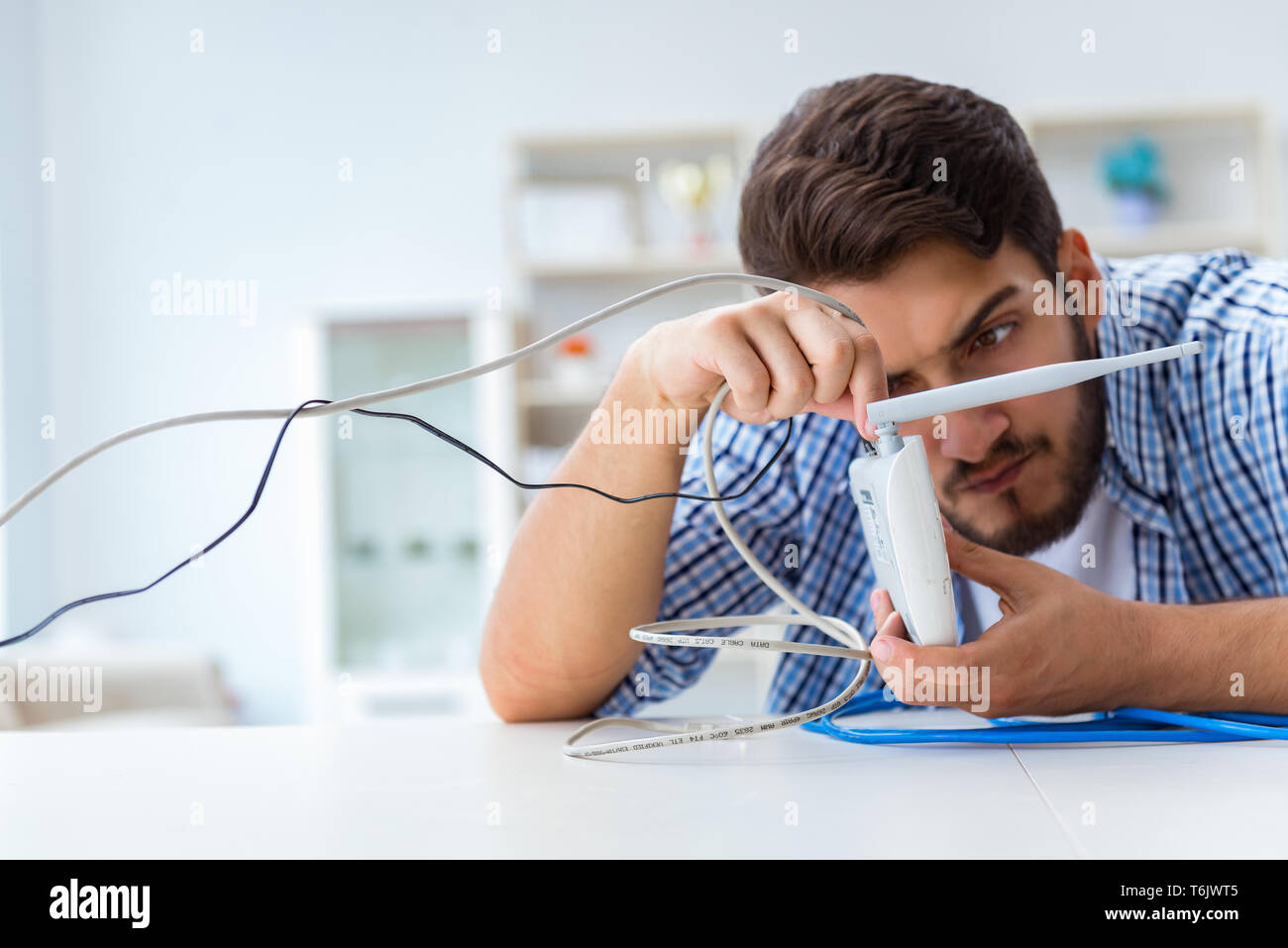 Wi fi interference hi-res stock photography and images - Alamy