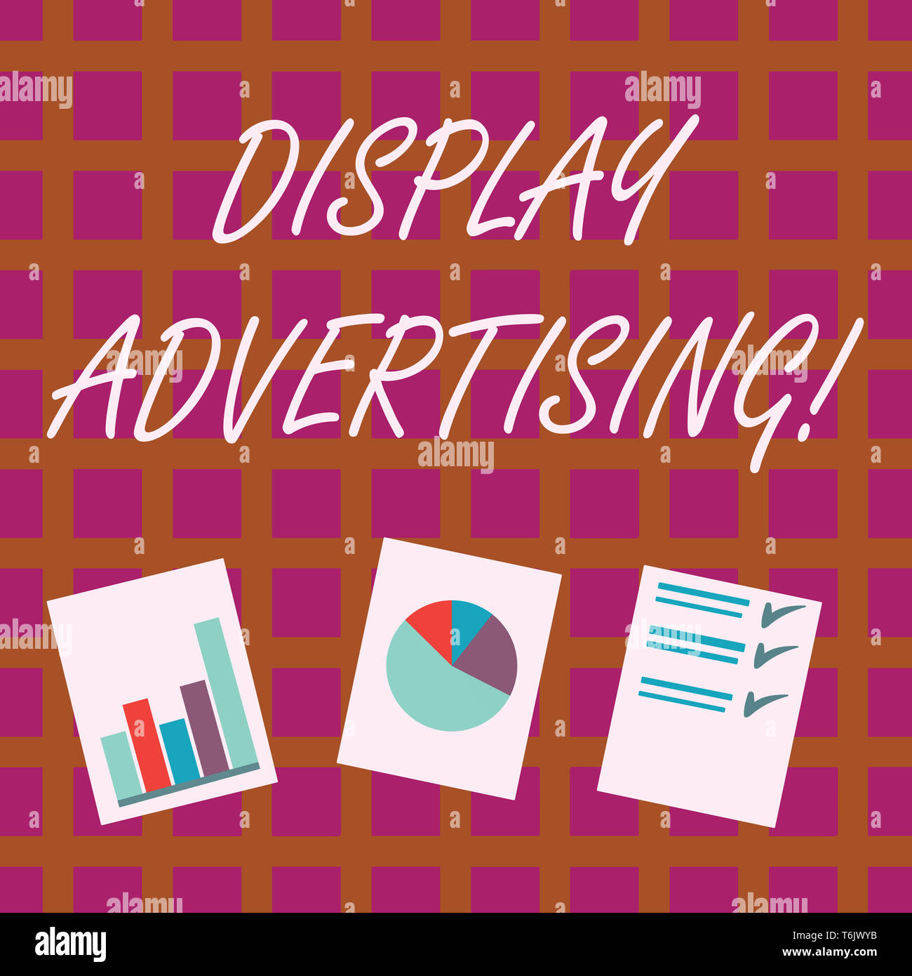 Conceptual hand writing showing Display Advertising. Concept meaning ...