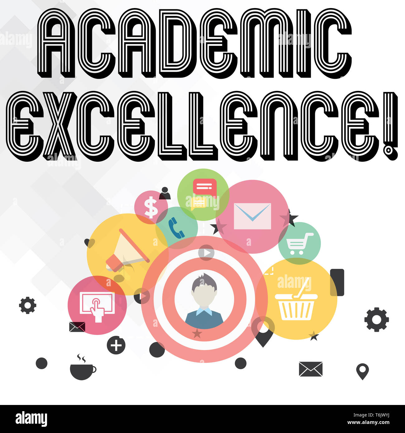 Handwriting text writing Academic Excellence. Conceptual photo ...