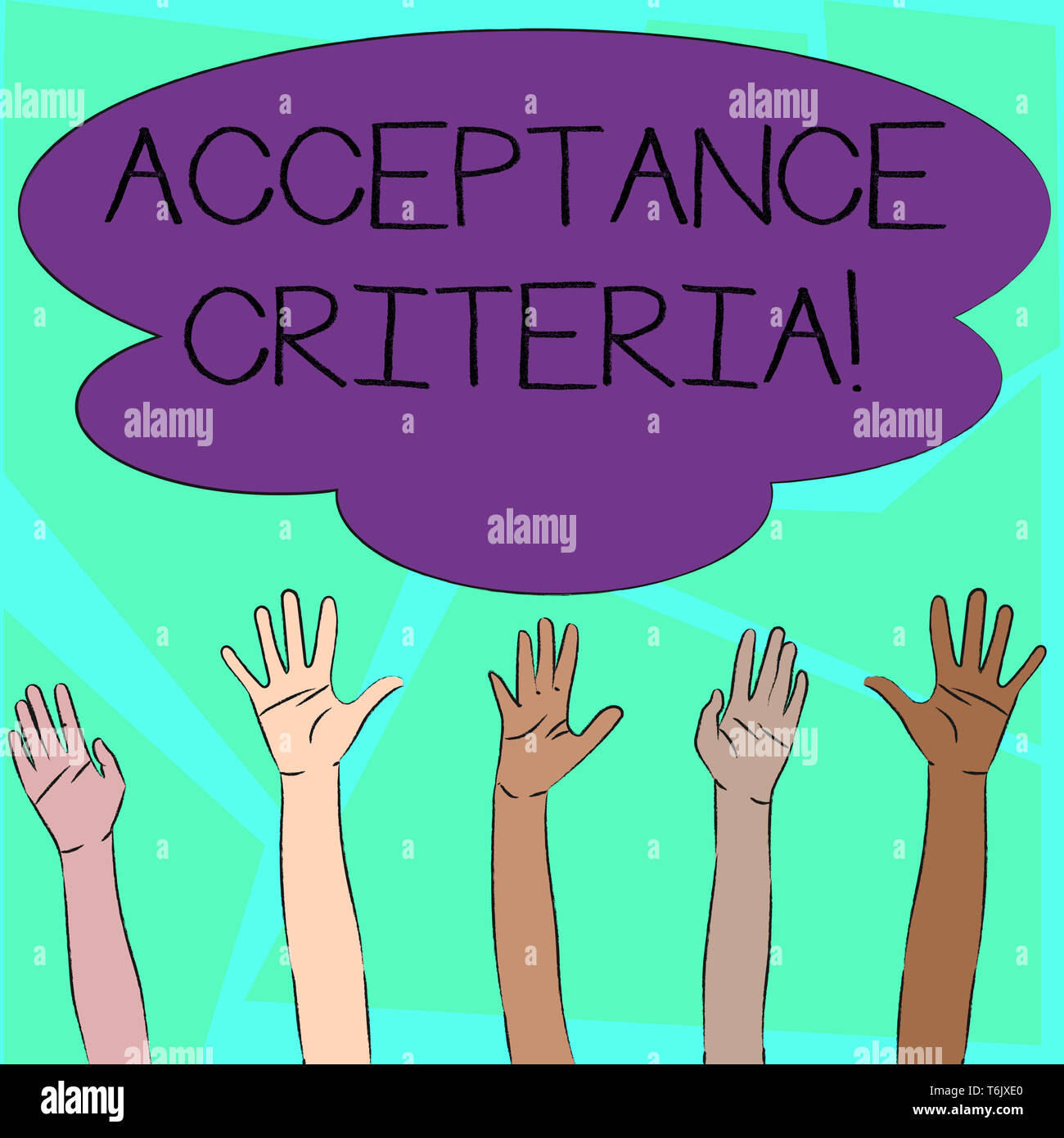 Acceptance criteria text hi-res stock photography and images - Alamy