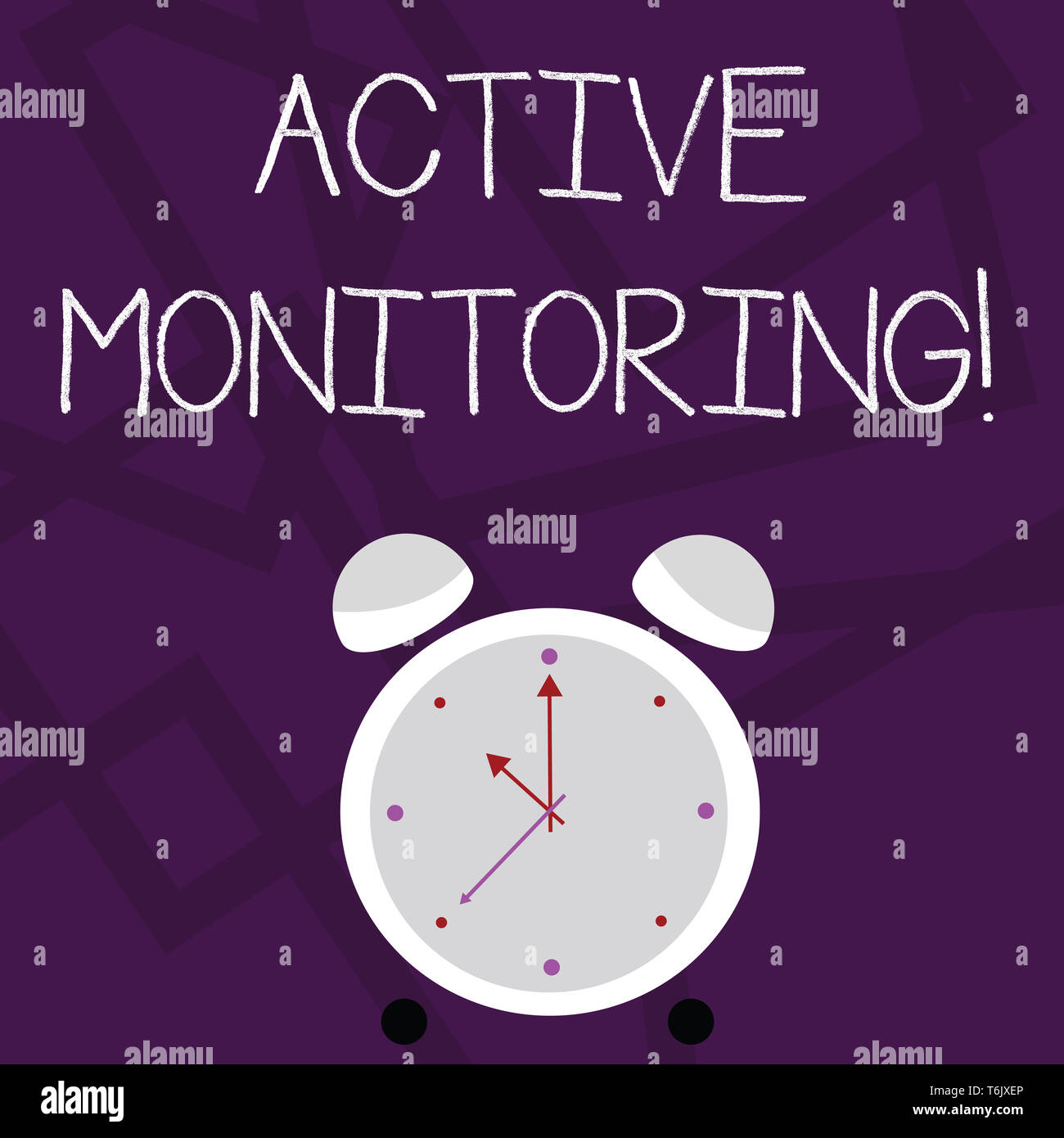 Writing note showing Active Monitoring. Business concept for ...