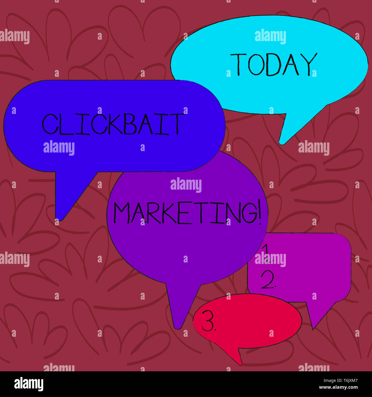 Handwriting text Clickbait Marketing. Conceptual photo Online content ...