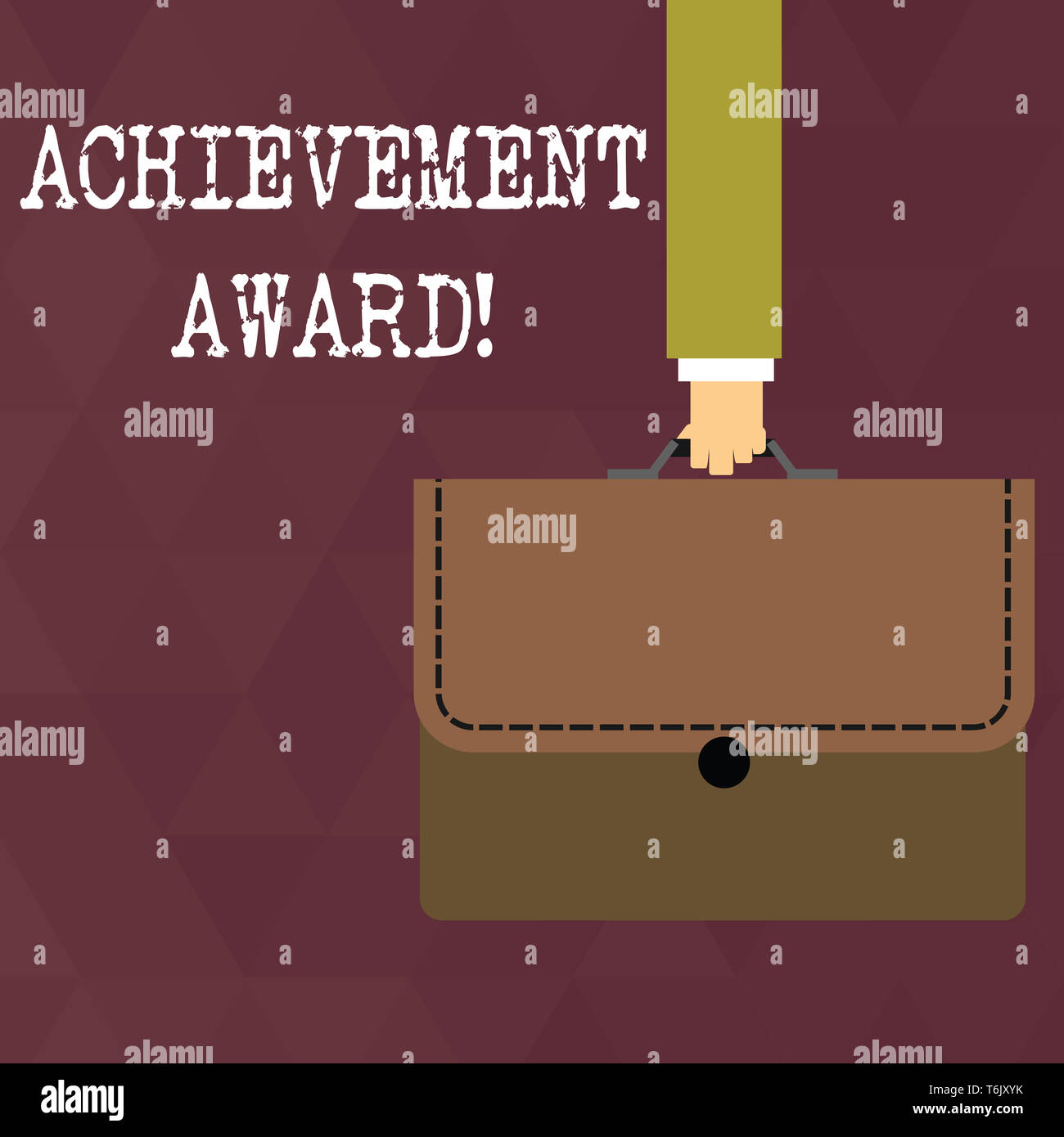 Writing note showing Achievement Award. Business concept for recognizes ...