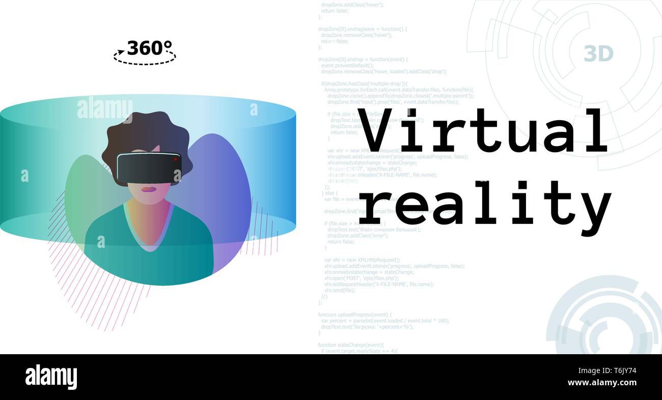Vr vector vectors hi-res stock photography and images - Alamy