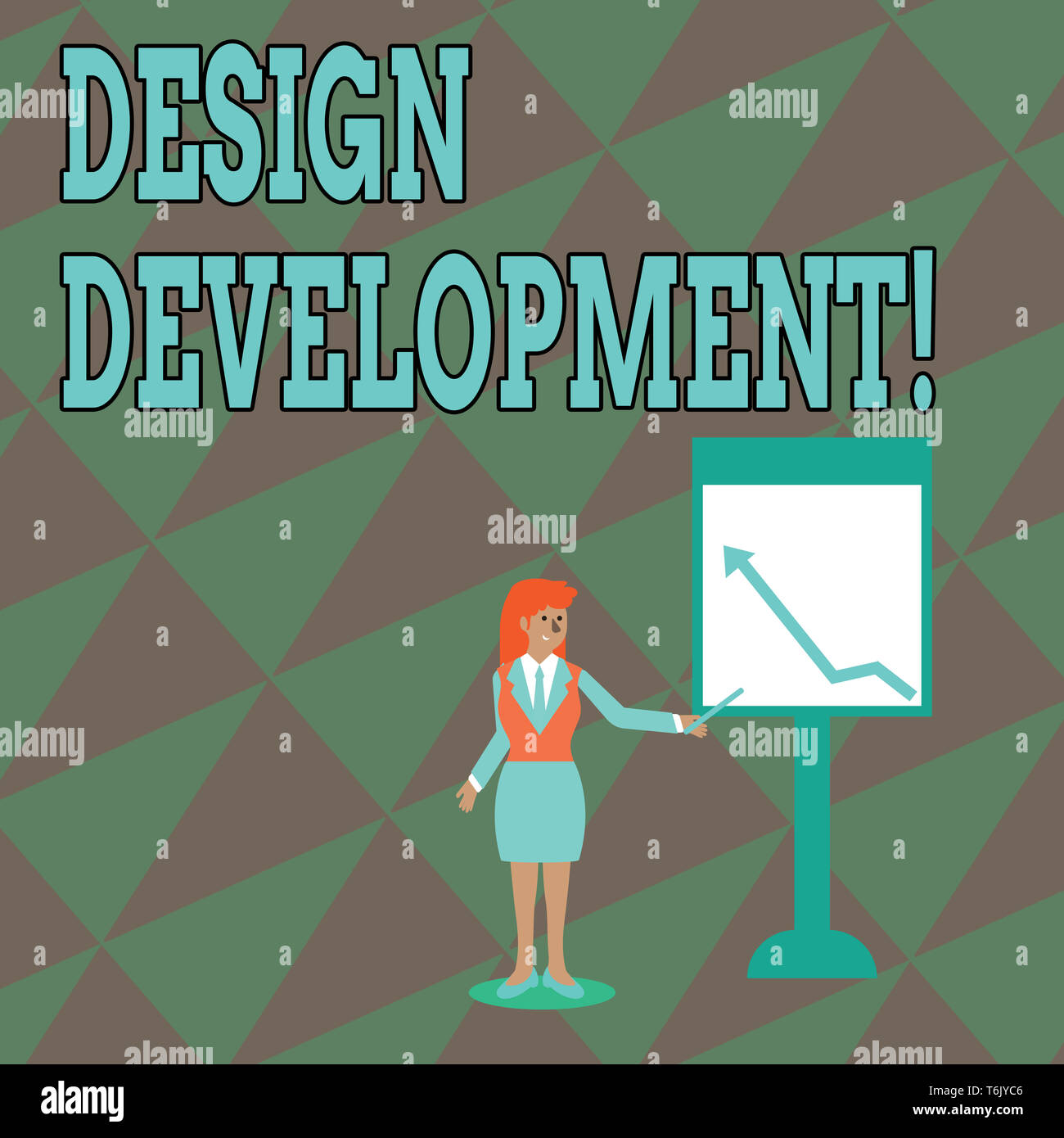 Text sign showing Design Development. Business photo text technical ...