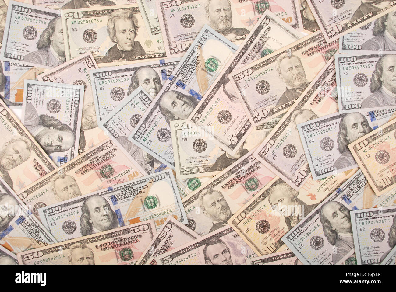 Background from dollar banknotes. Abstract money background raster ...