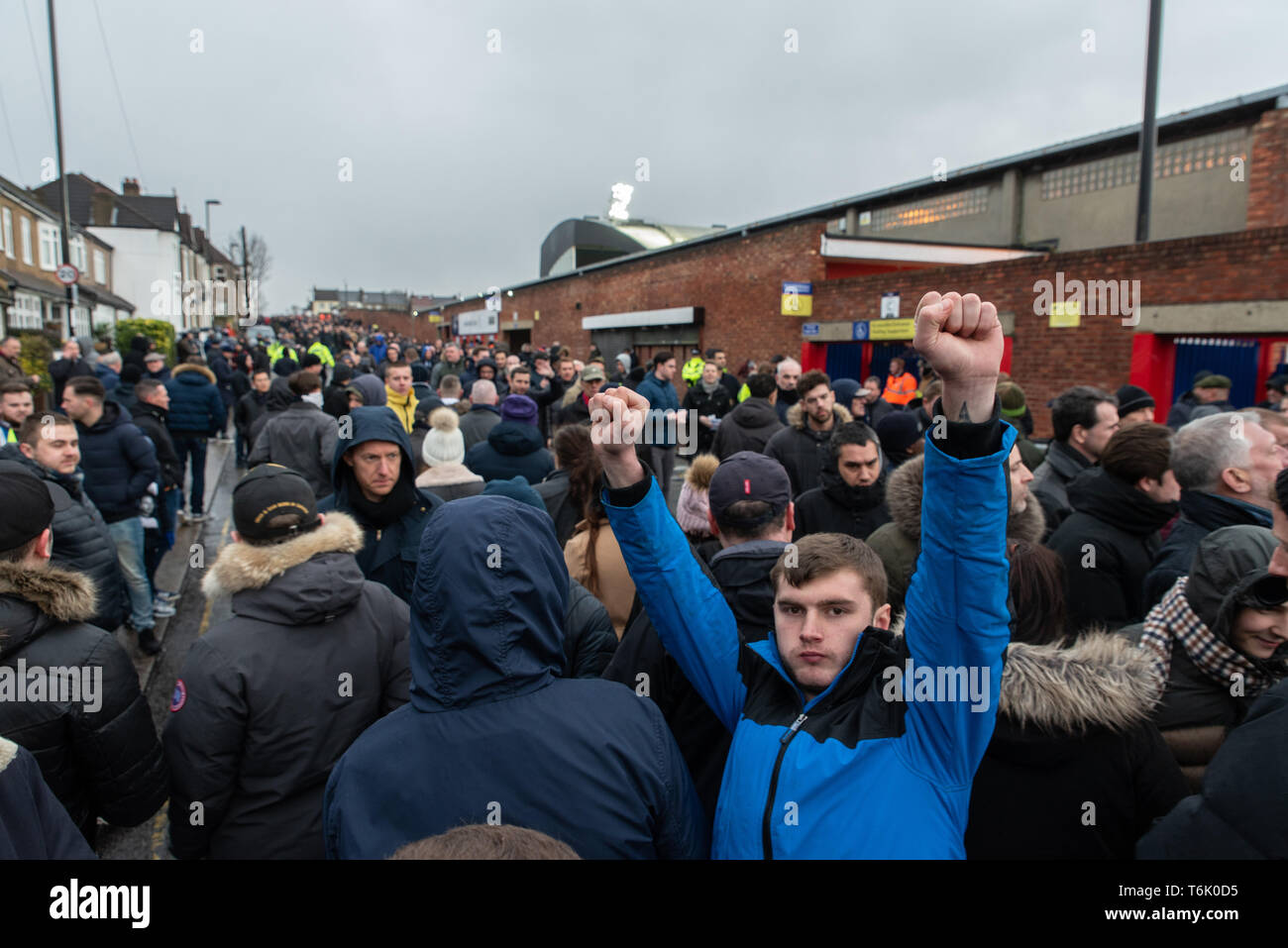 Football hooligans england hi-res stock photography and images - Alamy