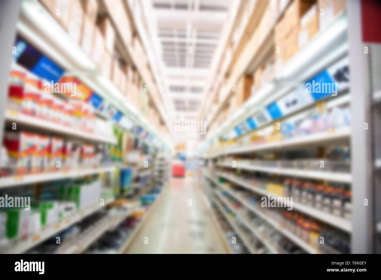 blur of warehouse background Stock Photo - Alamy