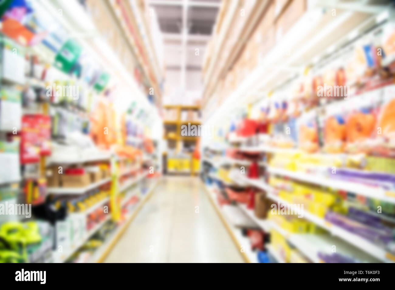 blur of warehouse background Stock Photo - Alamy