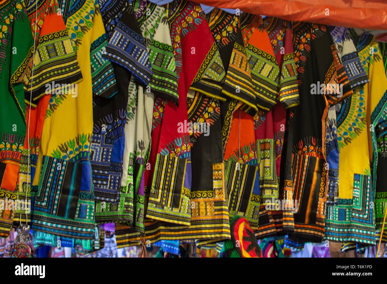 Tanzania textile ethnic fabric hi-res stock photography and images - Alamy