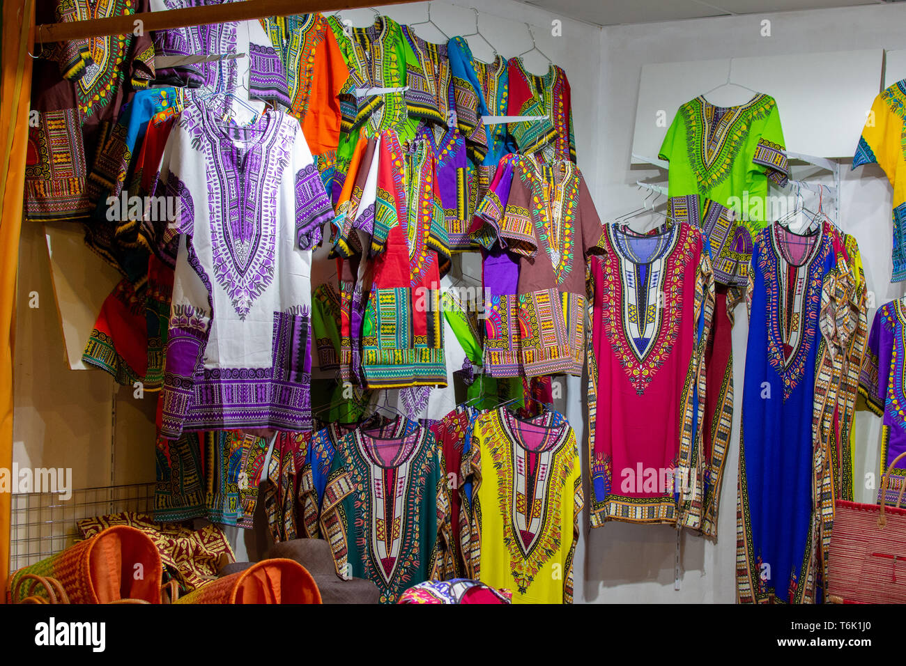 Tanzania textile ethnic fabric hi-res stock photography and images - Alamy