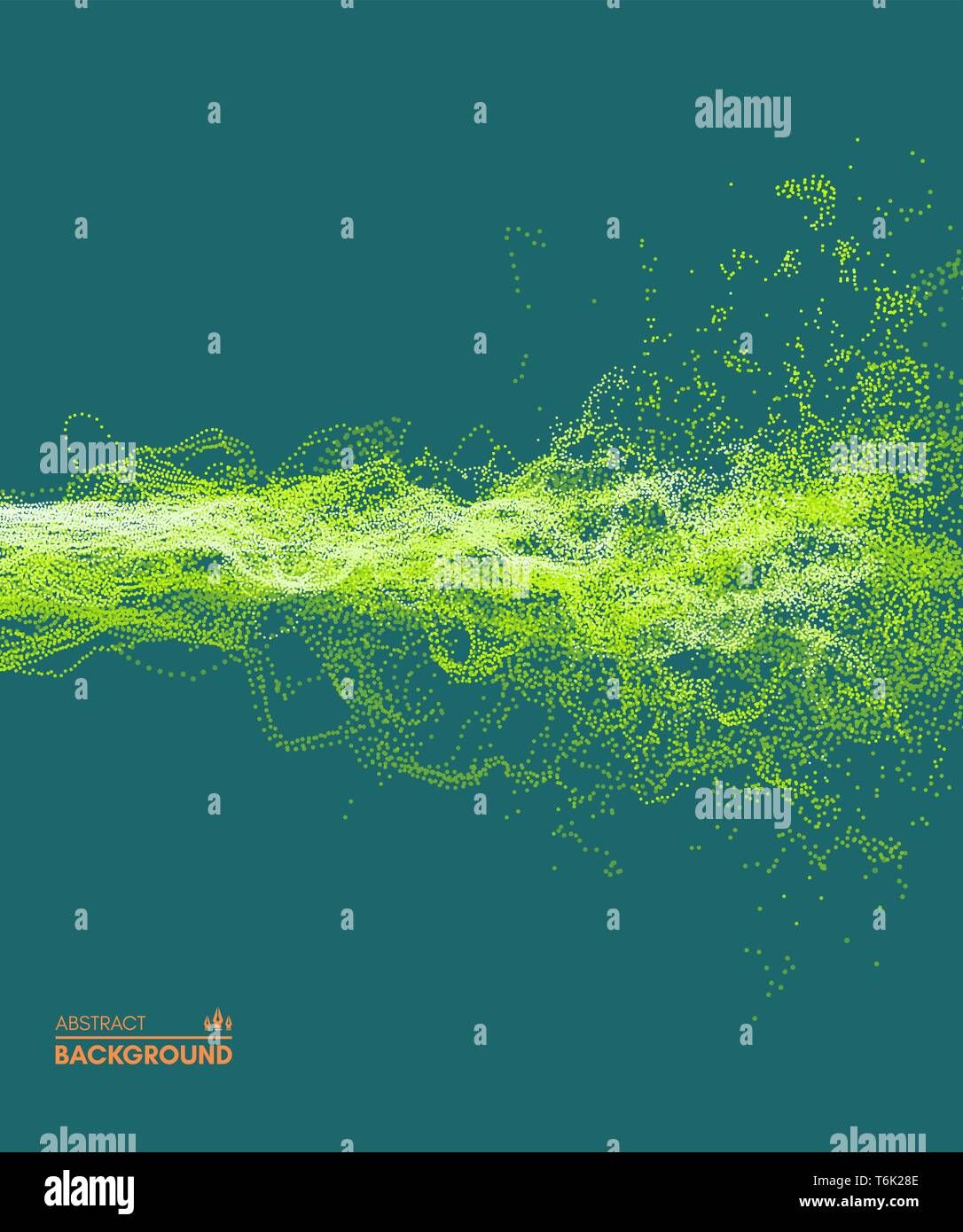 Splashing particles Stock Vector Images - Alamy