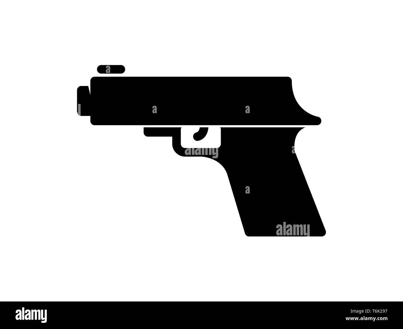 gun solid icon. Element of gun icon for mobile concept and web apps ...
