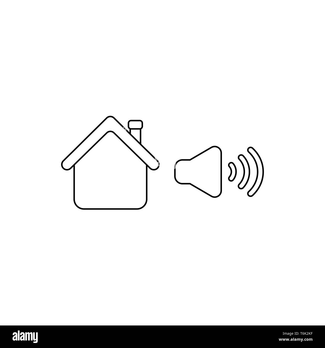 Annoying sound speaker hi-res stock photography and images - Alamy