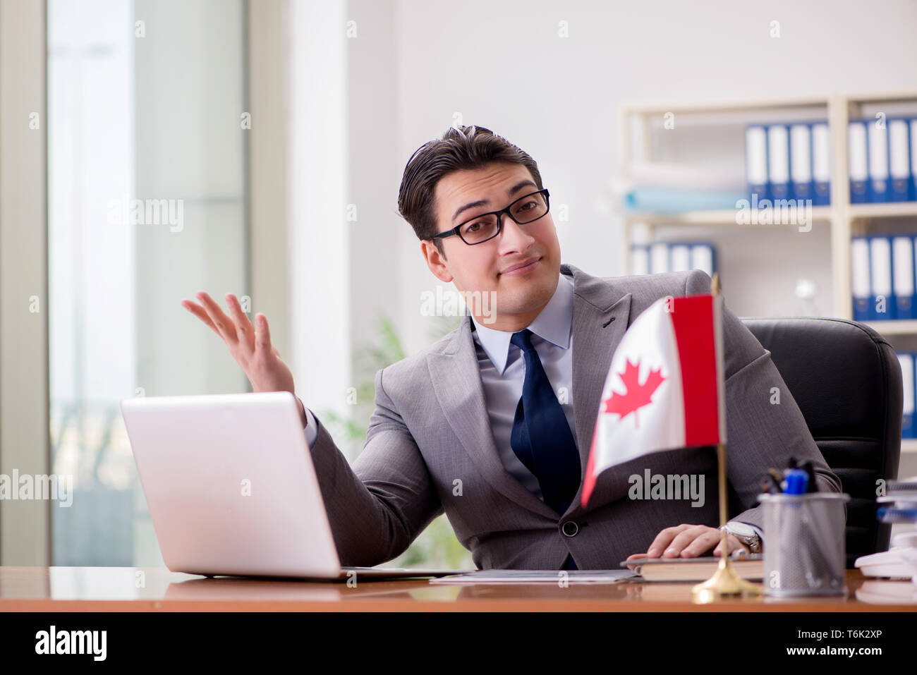 Showing canadian national flag hi-res stock photography and images - Alamy