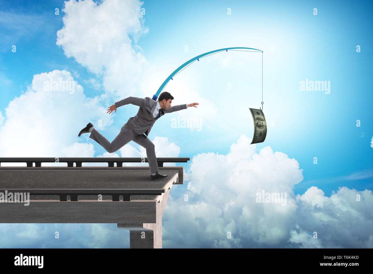 Greedy man reaching hi-res stock photography and images - Alamy