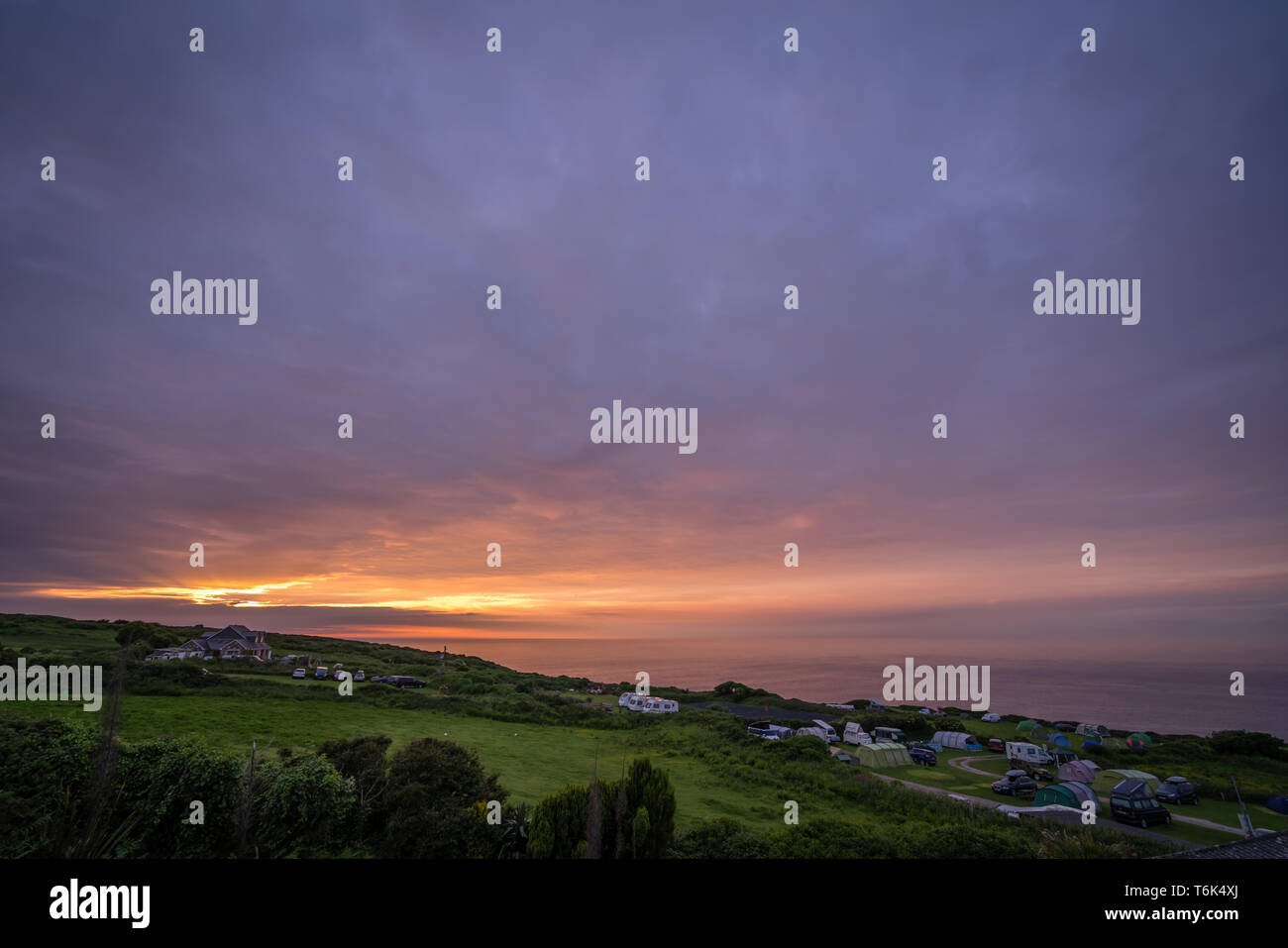 Campervans cornwall hi-res stock photography and images - Alamy