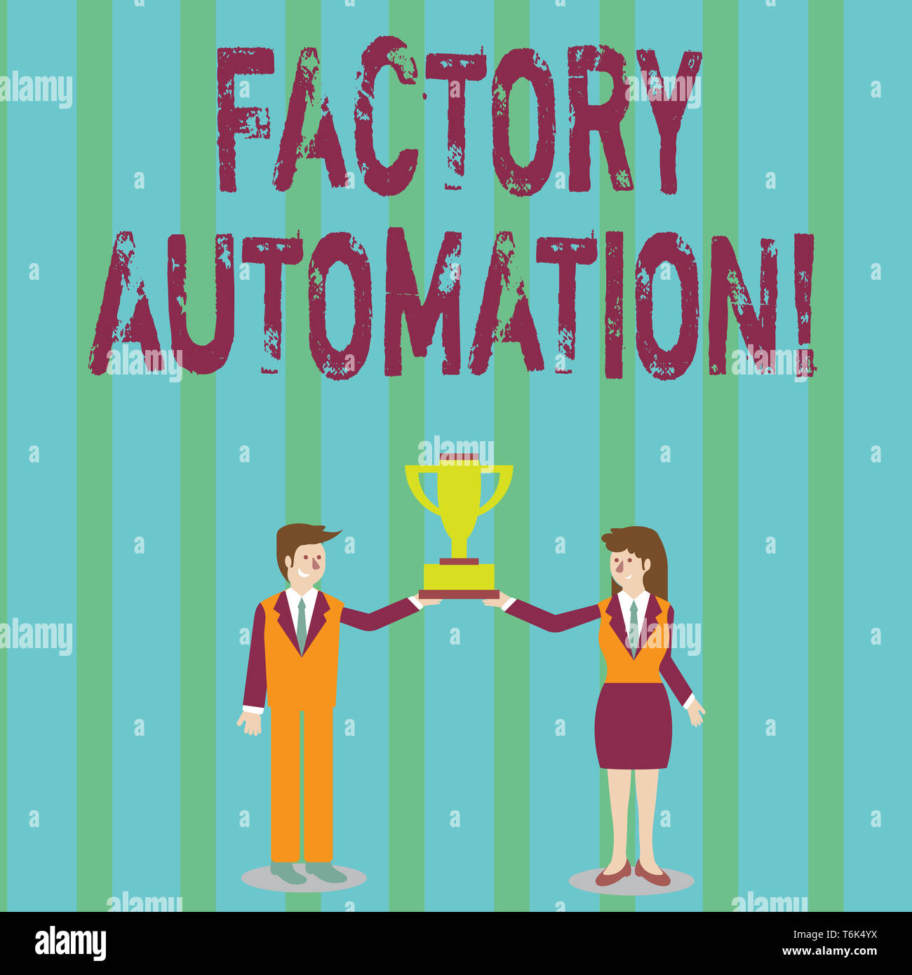 Handwriting Text Factory Automation Conceptual Photo Automatic