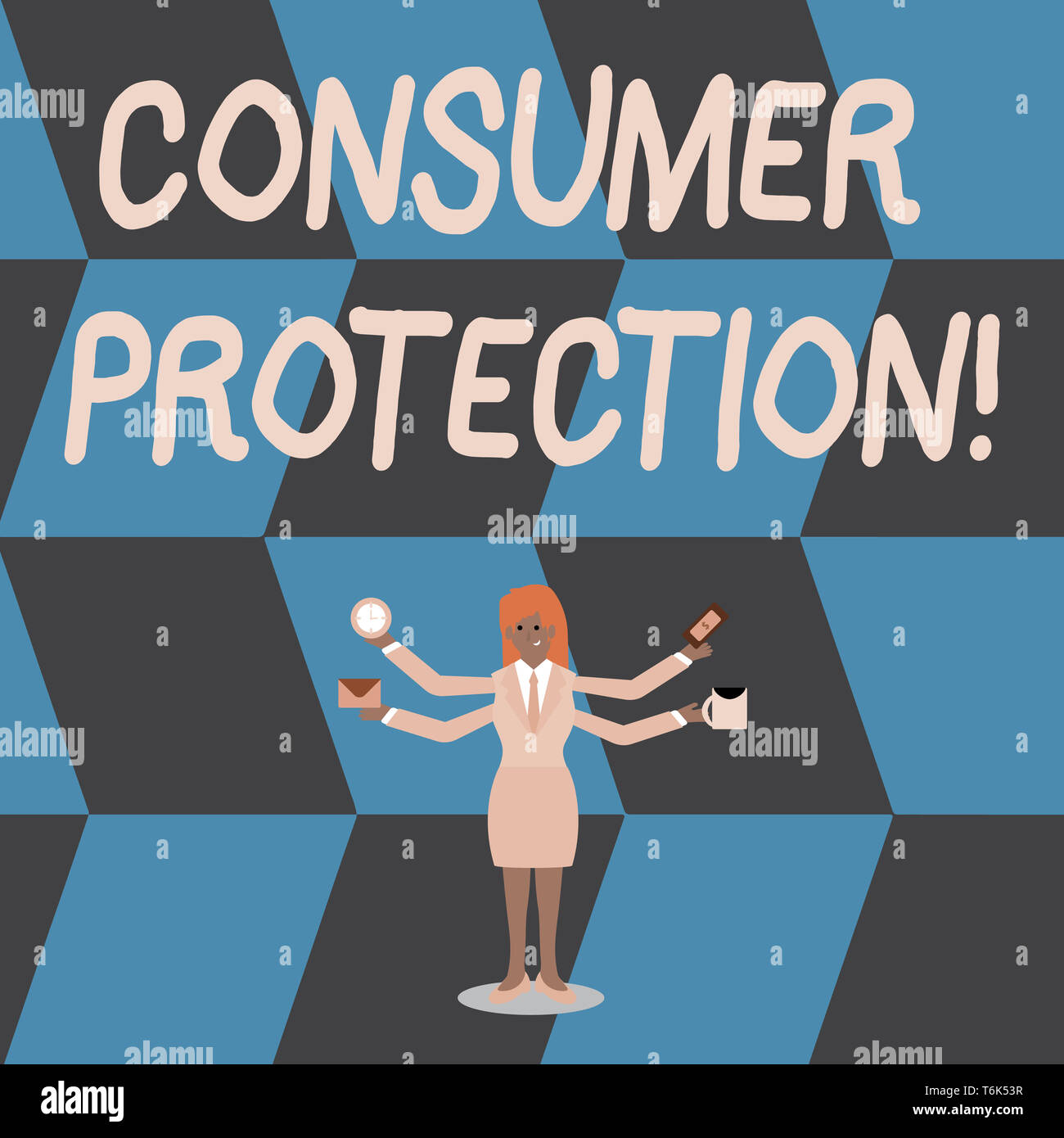 Writing note showing Consumer Protection. Business concept for ...