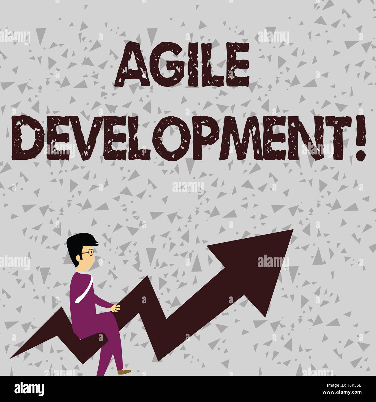 Word writing text Agile Development. Business photo showcasing alliance ...