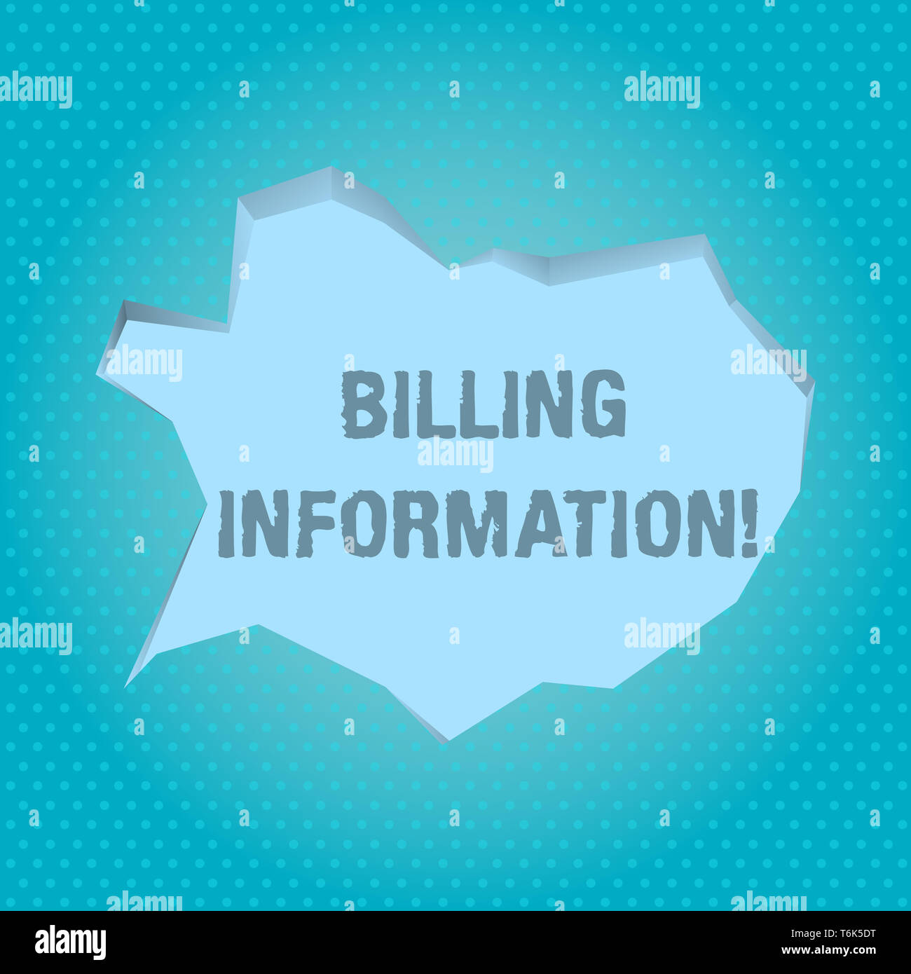 Word writing text Billing Information. Business photo showcasing ...
