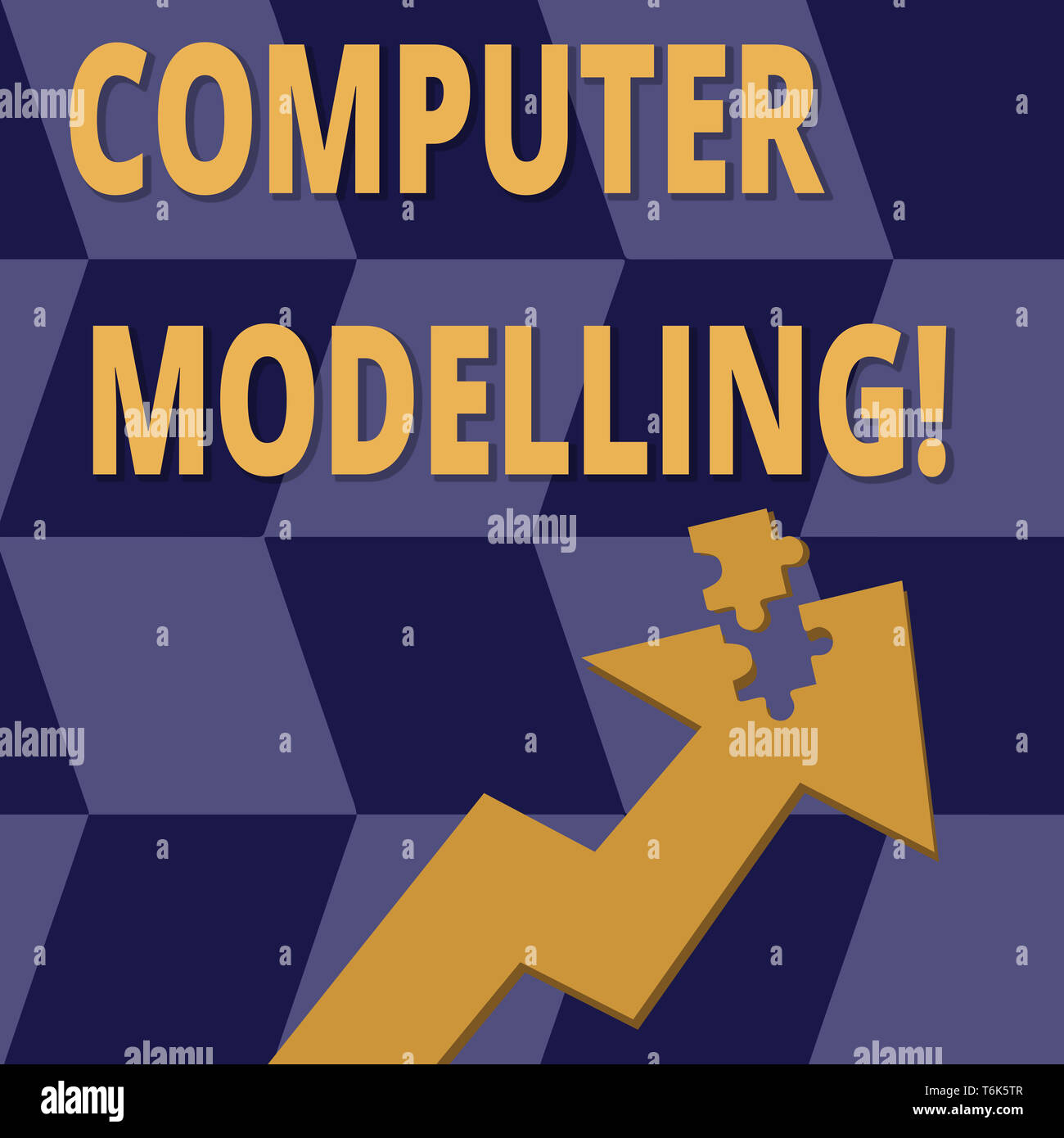 Handwriting text Computer Modelling. Conceptual photo using a computer ...