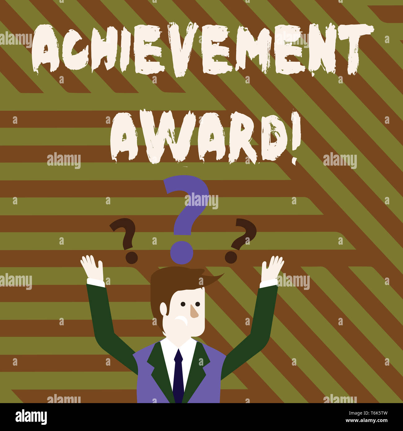 Conceptual hand writing showing Achievement Award. Concept meaning ...