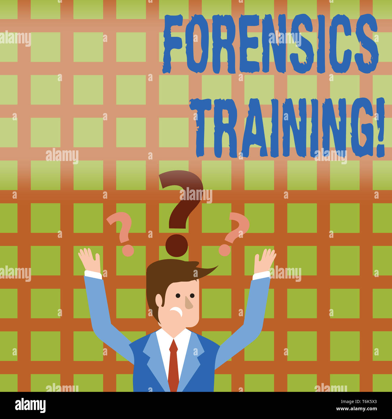 Conceptual Hand Writing Showing Forensics Training Concept Meaning Scientific Methods And