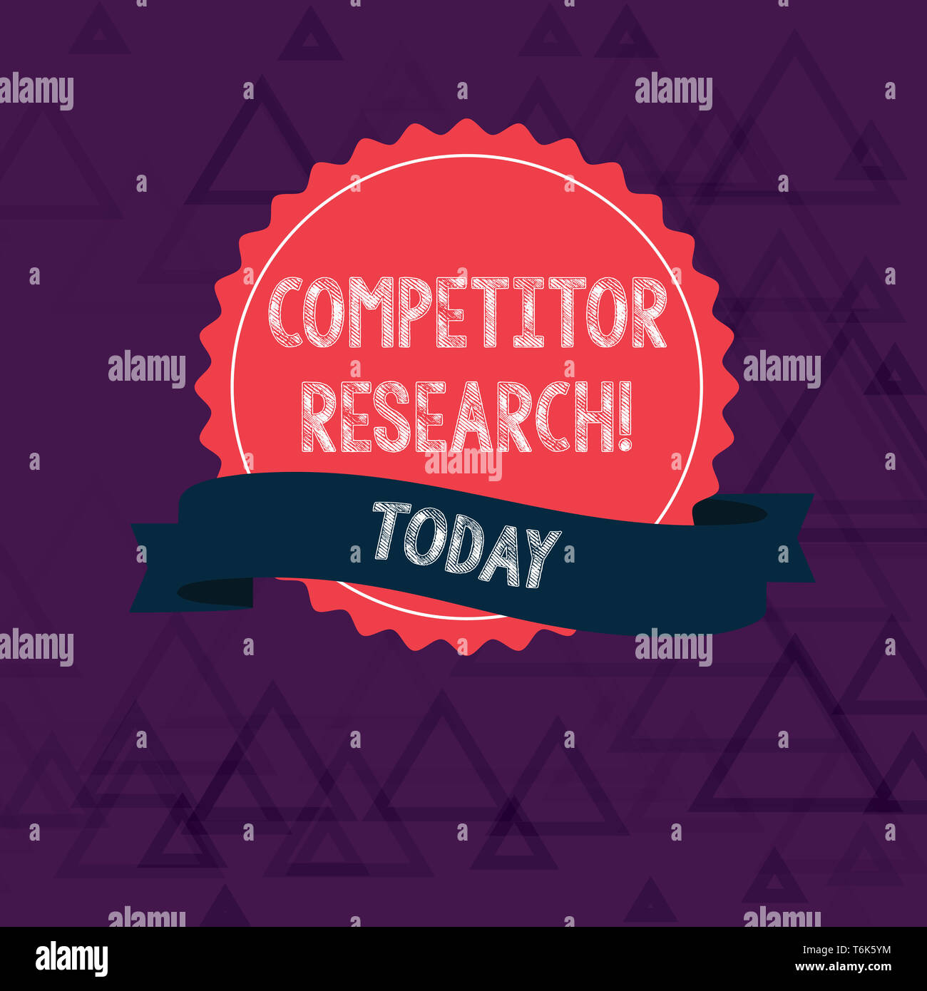 Writing note showing Competitor Research. Business concept for ...