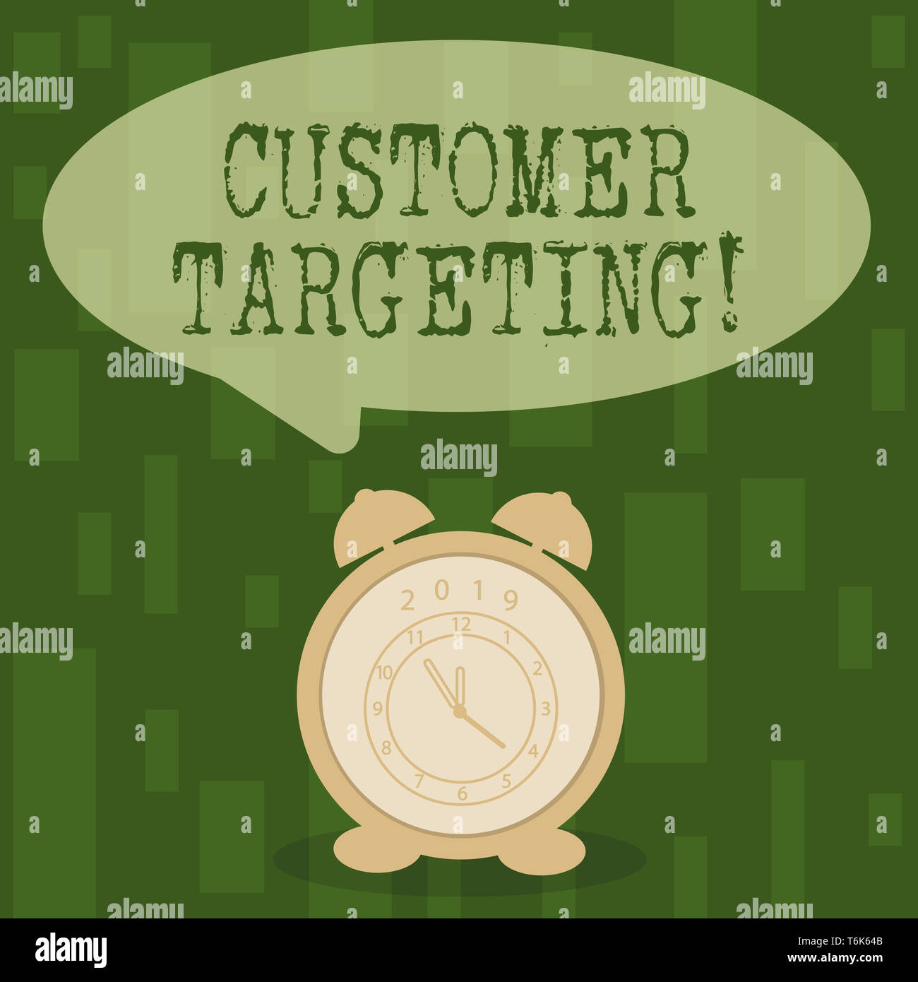 Handwriting Text Customer Targeting Conceptual Photo Business Process That Defines Which