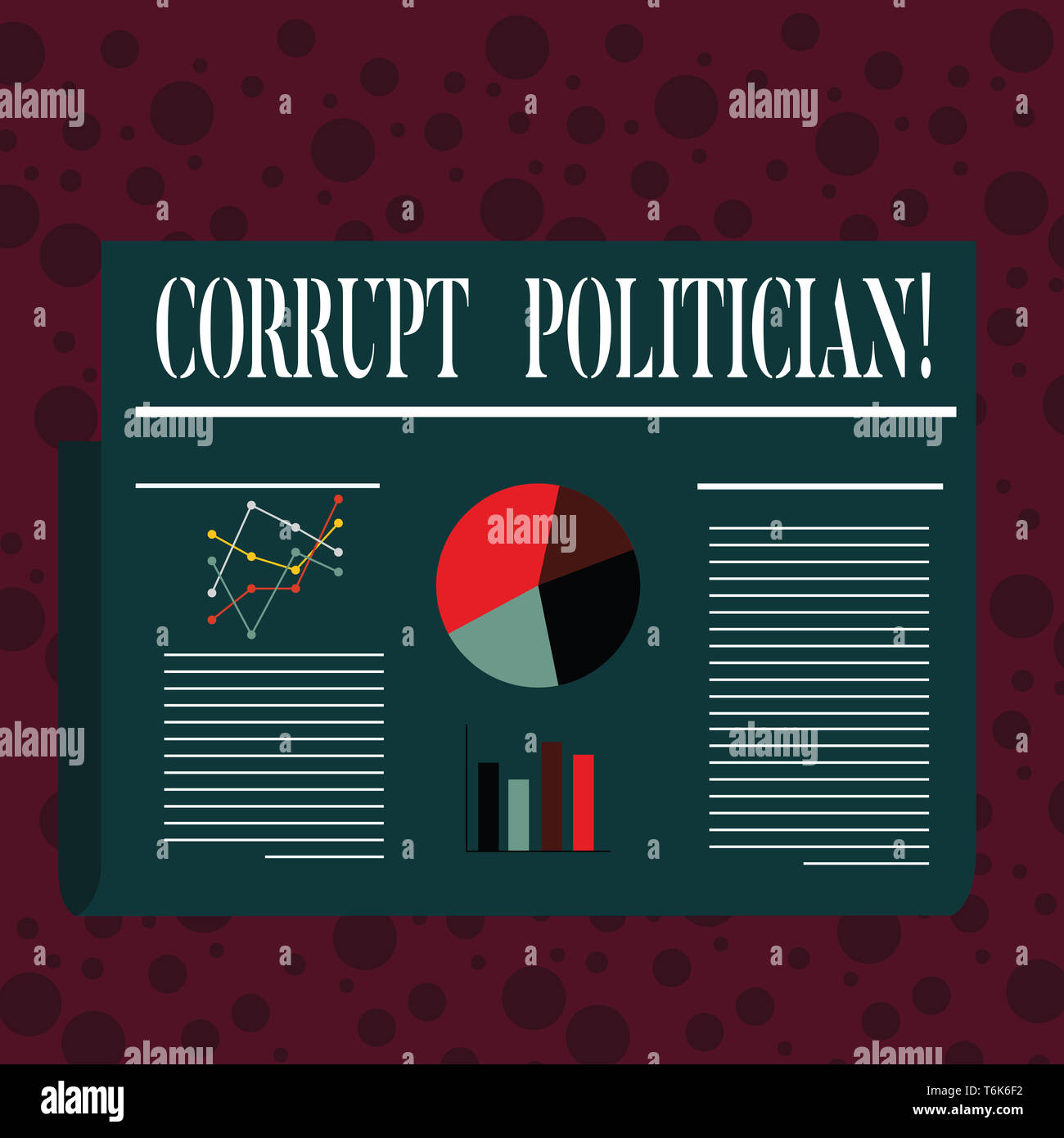 Word writing text Corrupt Politician. Business photo showcasing a ...