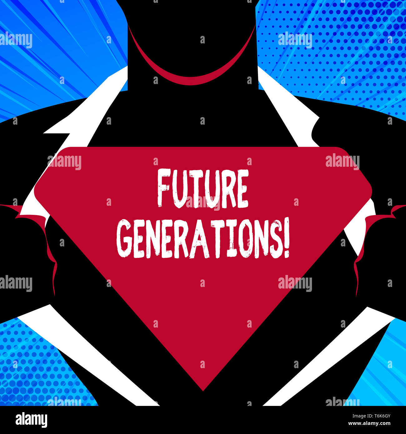 Handwriting text writing Future Generations. Conceptual photo ...