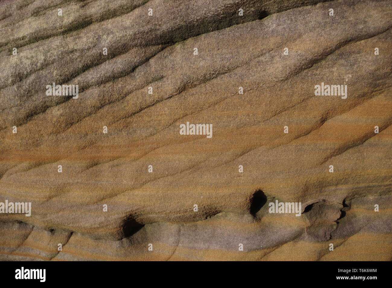 Caiplie Caves, Raised Beach Sea Cliff of Colourful Carboniferous ...