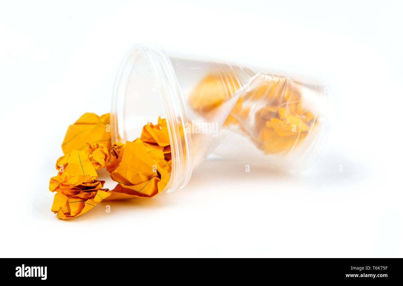 Recycled plastic sheets Cut Out Stock Images & Pictures - Alamy