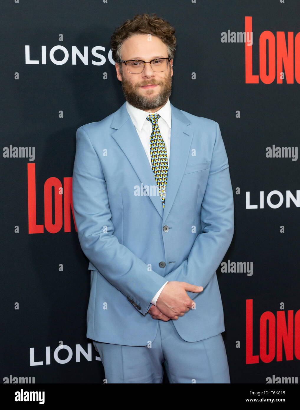 New York, NY - APRIL 30: Seth Rogen attends the premiere of "Long Shot ...
