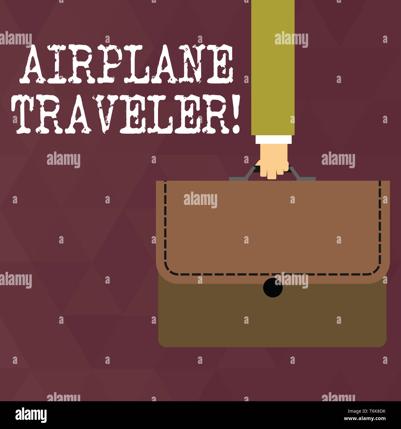 Writing note showing Airplane Traveler. Business concept for the action ...