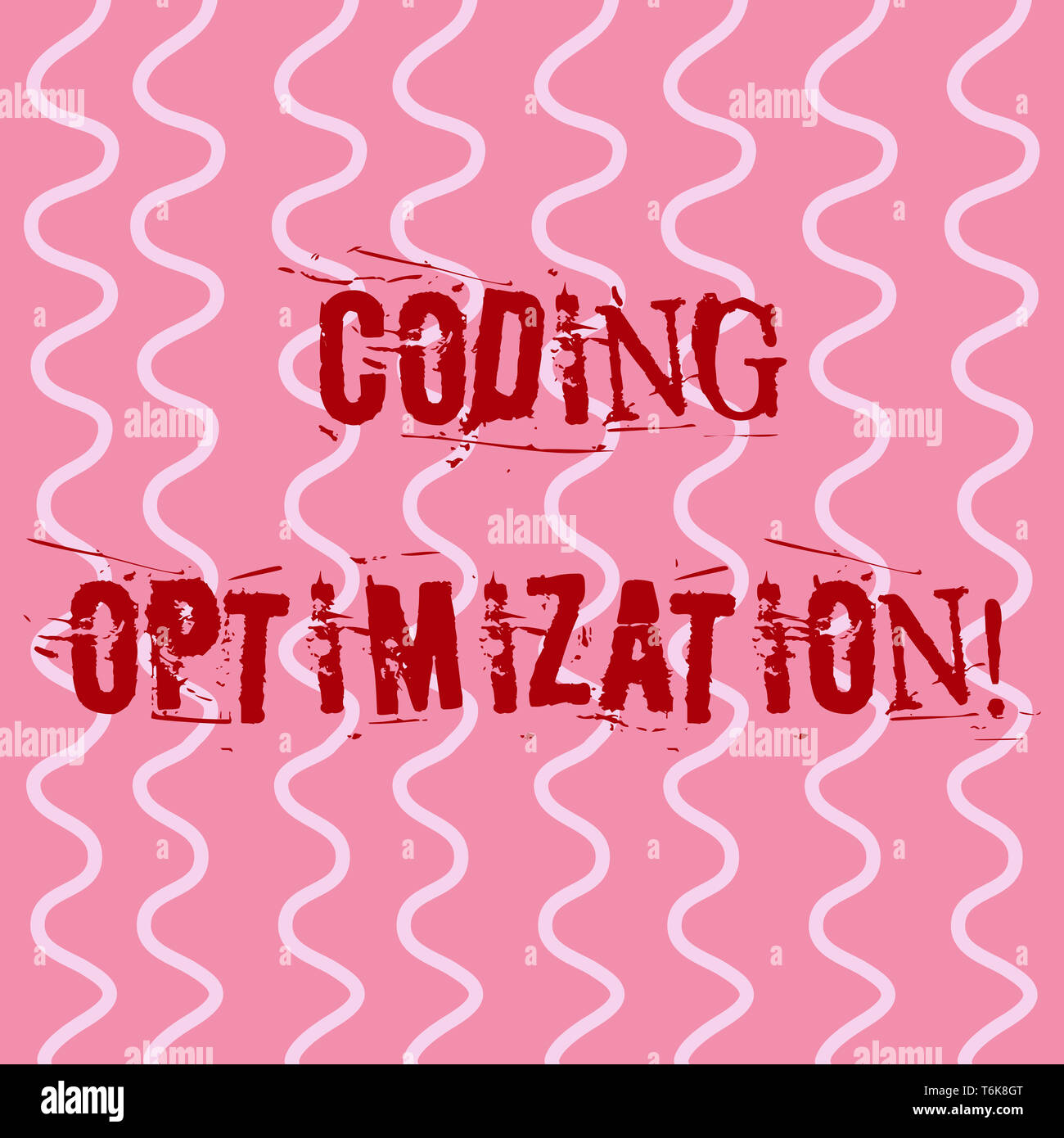Conceptual Hand Writing Showing Coding Optimization Concept Meaning