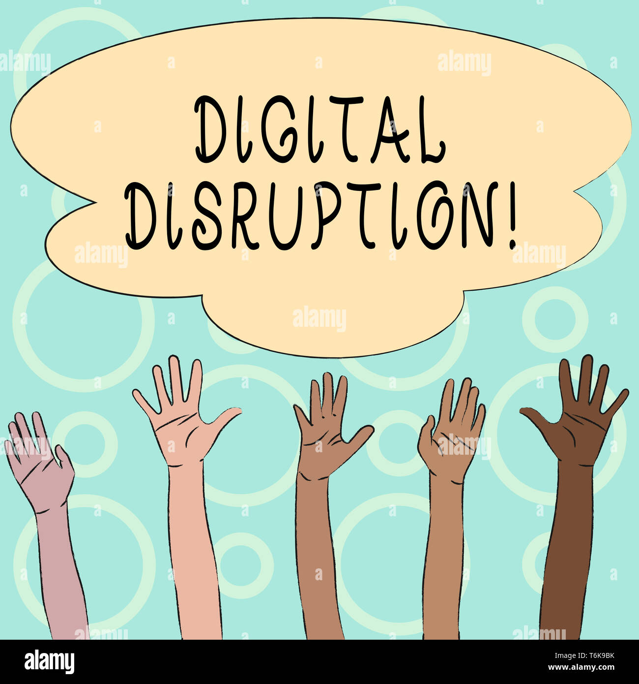 Conceptual hand writing showing Digital Disruption. Concept meaning ... Conceptual hand writing showing Digital Disruption. Concept meaning ...