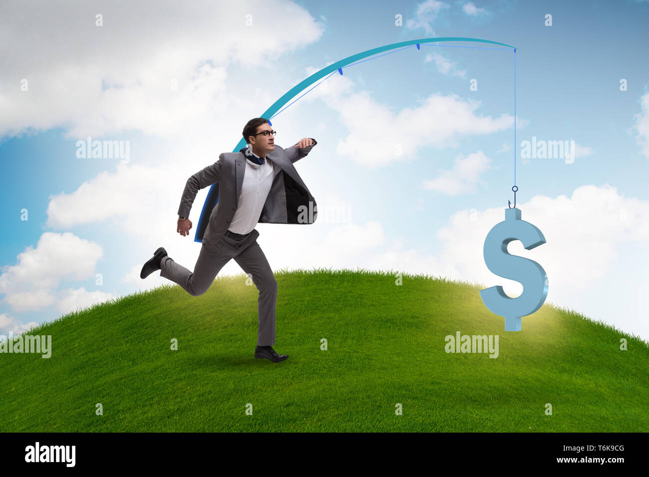 Greedy man reaching hi-res stock photography and images - Alamy