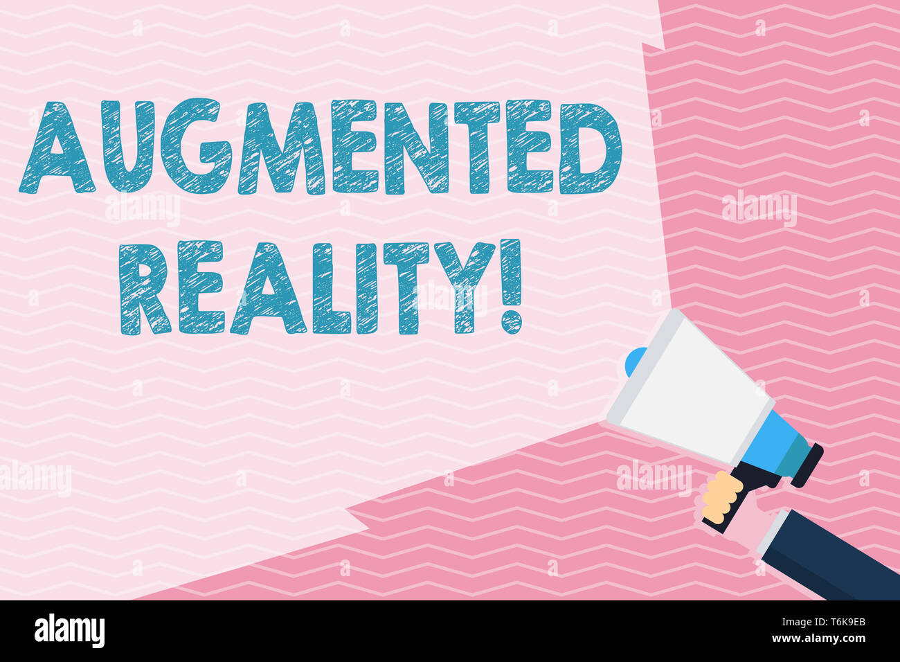 Writing note showing Augmented Reality. Business concept for ...