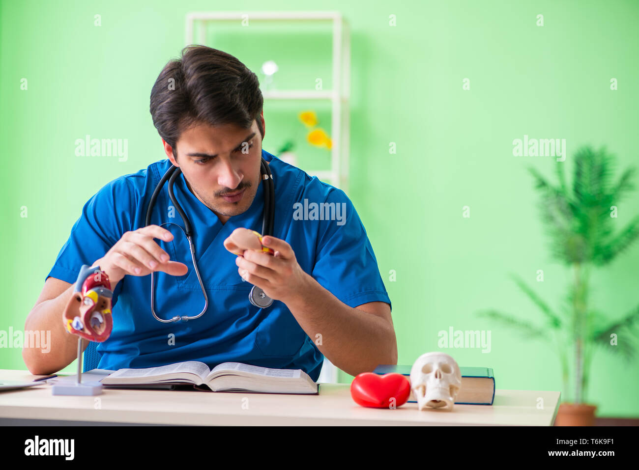 Heart anatomy textbook hi-res stock photography and images - Alamy